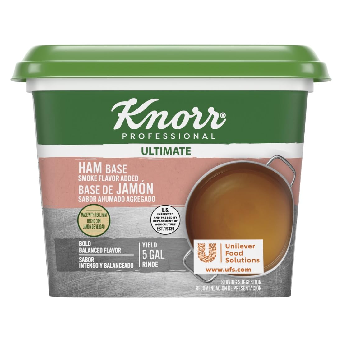 Knorr Professional Ultimate Ham with Smoke Flavor Paste Base Gluten ...