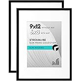 Amazon.com - Americanflat 13x13 Picture Frame with Polished Plexiglass - Set of 5 - Use as 10x10 ...