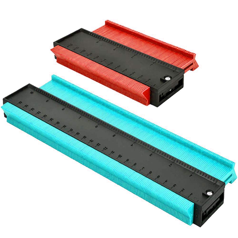 Buy Wallinton 2Pcs/Set Contour Gauge Profile Gauge Duplicator Irregular ...