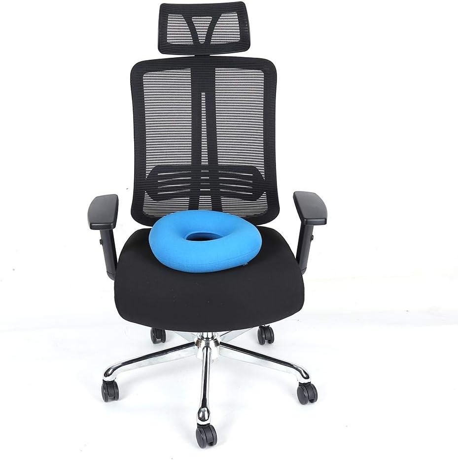 Alupre Inflatable Round Chair Pad Hip Support Hemorrhoid Seat Cushion ...