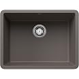 BLANCO 527411 Precis 24" Undermount Single Bowl Kitchen Sink - Volcano ...