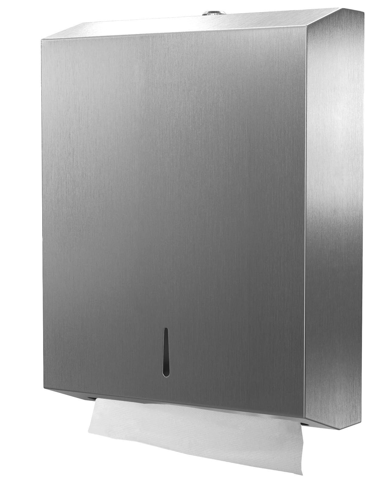 Commercial Paper Towel Dispenser Wall Mount - Stainless Steel, Large ...