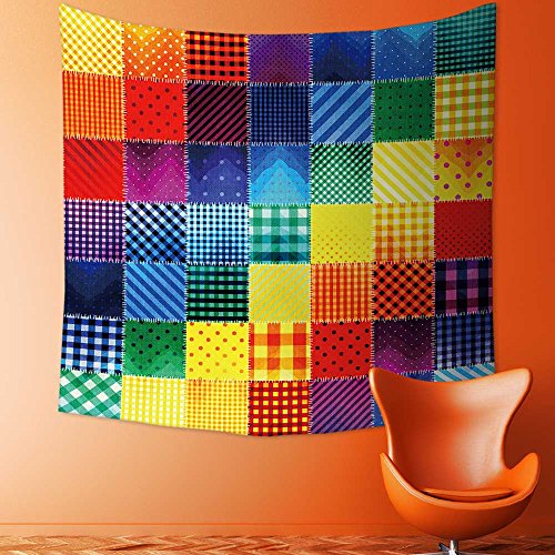 Nostalgic, Charming and Eclectic Patchwork Wall Art | Home Wall Art Decor