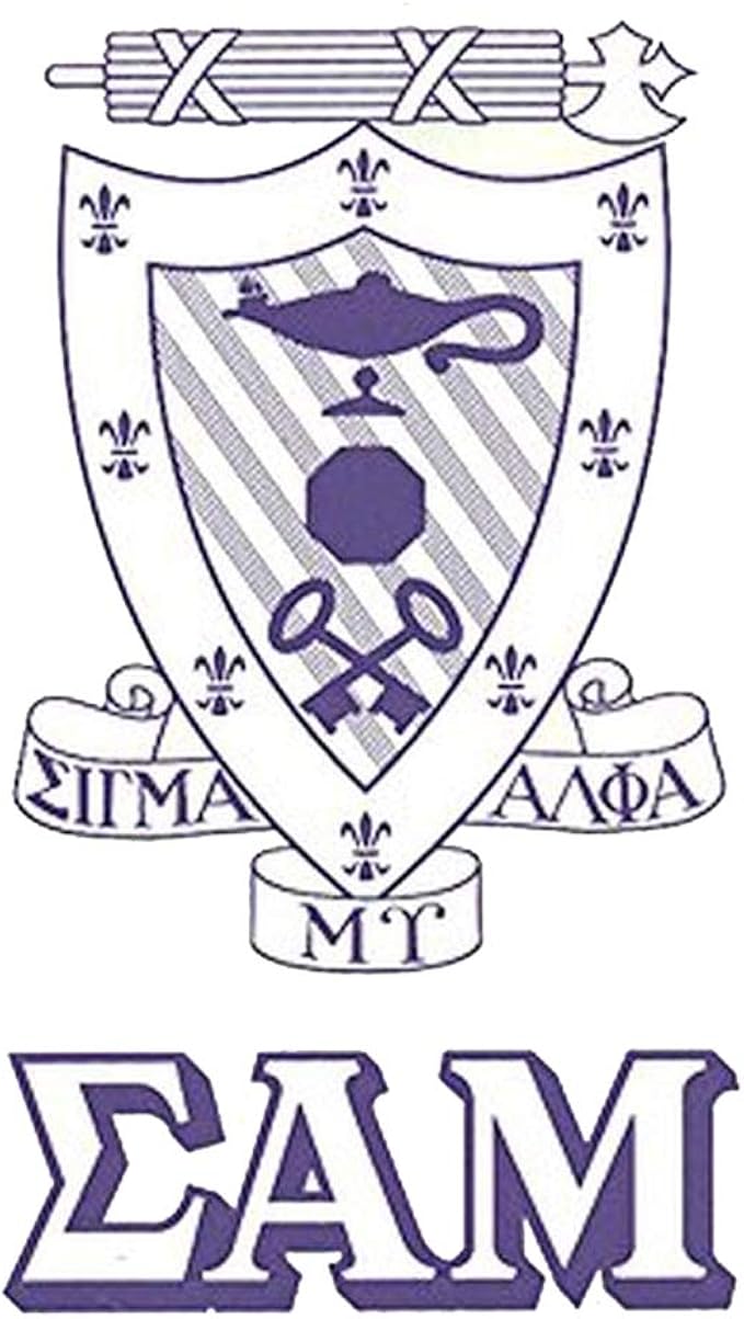 Amazon.com: Sigma Alpha Mu Crest Decal: Clothing