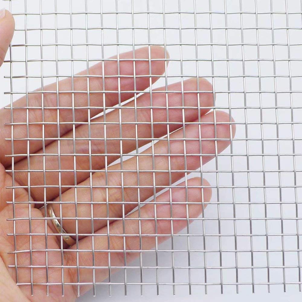 2 Pack Stainless Steel Woven Wire 5 Mesh 24 x24 60cmx60cmx4 5mm