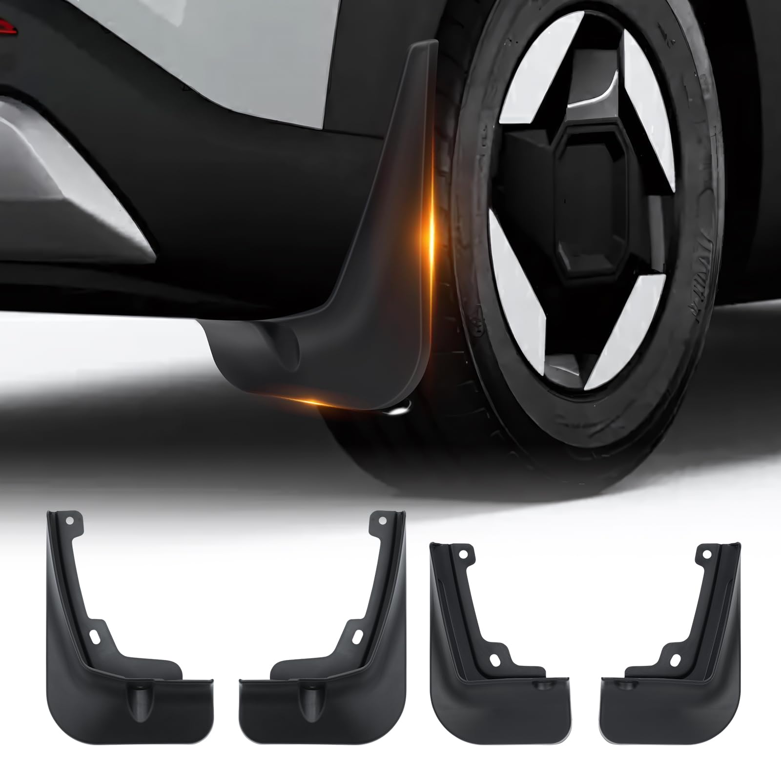 Sunsdrew 2025 Upgraded EV9 Mud Flaps for 2024 2025 Kia EV9 Accessories ...