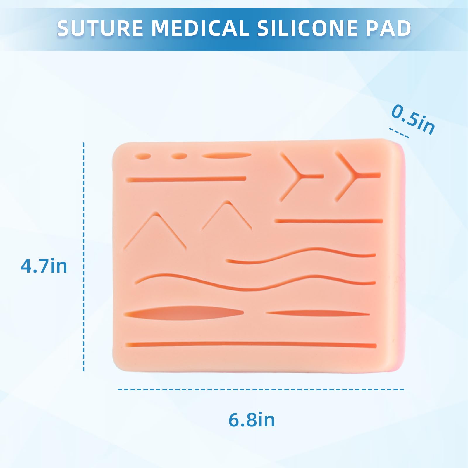 Mua Spectabilis Suture Practice Pad Realistic Three-Layer Silicone Skin ...