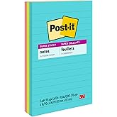 Post-it Super Sticky Notes, Assorted Bright Colors, 3 in x 3 in, 15 ...