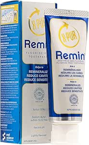 X-PUR Remin - Mint Flavored Toothpaste For Adults with Sensitive Teeth ...