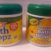 Crayola Color Bath Dropz 3.59 Ounce (60 Tablets): Amazon.ca: Toys & Games