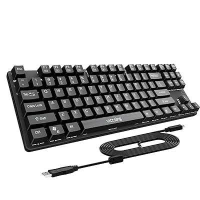 Buy VicTsing Tenkeyless Mechanical Keyboard, Gaming Mechanical Keyboard ...