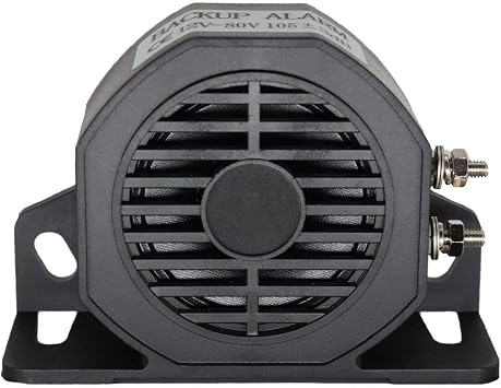 MIRKOO Backup Alarm, 105dB 12V-48V DC Waterproof Industrial Heavy-duty ...