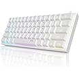 Amazon.com: MageGee Mini 60% Gaming Keyboard, Upgrade RGB Backlit 61 Key Ultra-Compact Keyboard ...