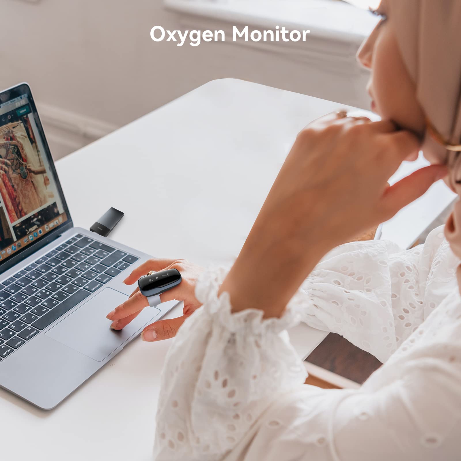 Mua Wellue Oxylink Pulse Oximeter, Rechargeable Blood Oxygen Monitor ...