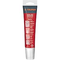 Truper ALTE-R, Sellador de silicón para altas temperaturas, 85 g, rojo : Amazon.com.mx ...