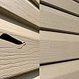 Vinyl Siding Repair Kit, White Durable Self-Adhesive Vinyl Siding Patch ...