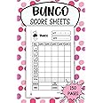 Amazon.com: Bunco Score Sheets: Single Sided Score Sheets, Small Size 6 ...