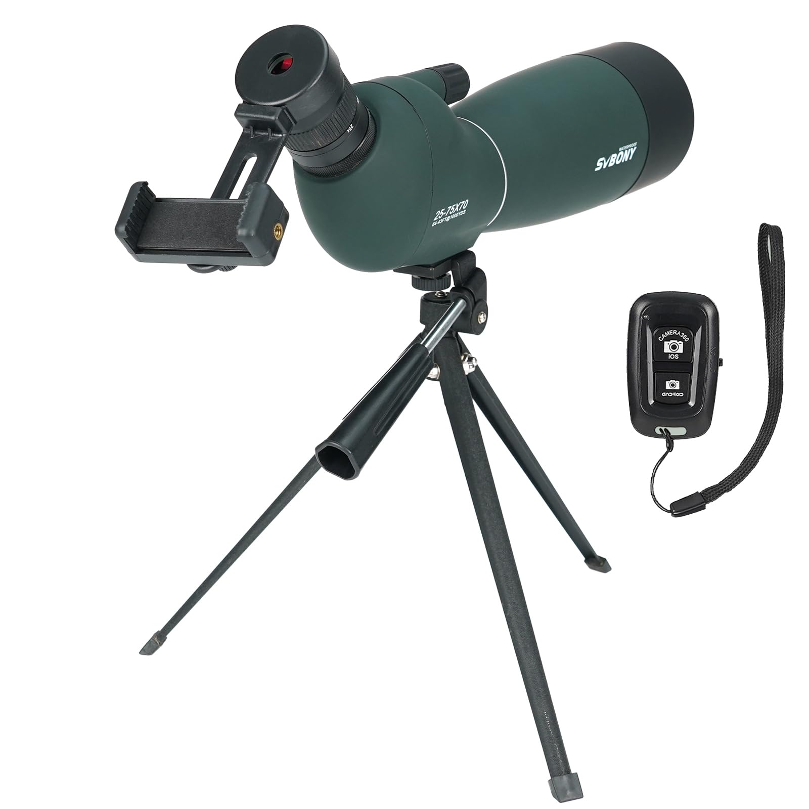 SVBONY SV28 Plus Spotting Scopes with Tripod, Angled Spotter Scope with ...