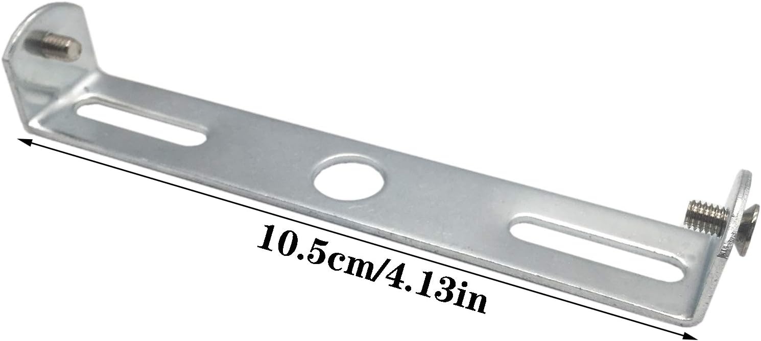 4 Pieces 105 mm Ceiling Light Bracket Ceiling Rose Plate Bracket with ...