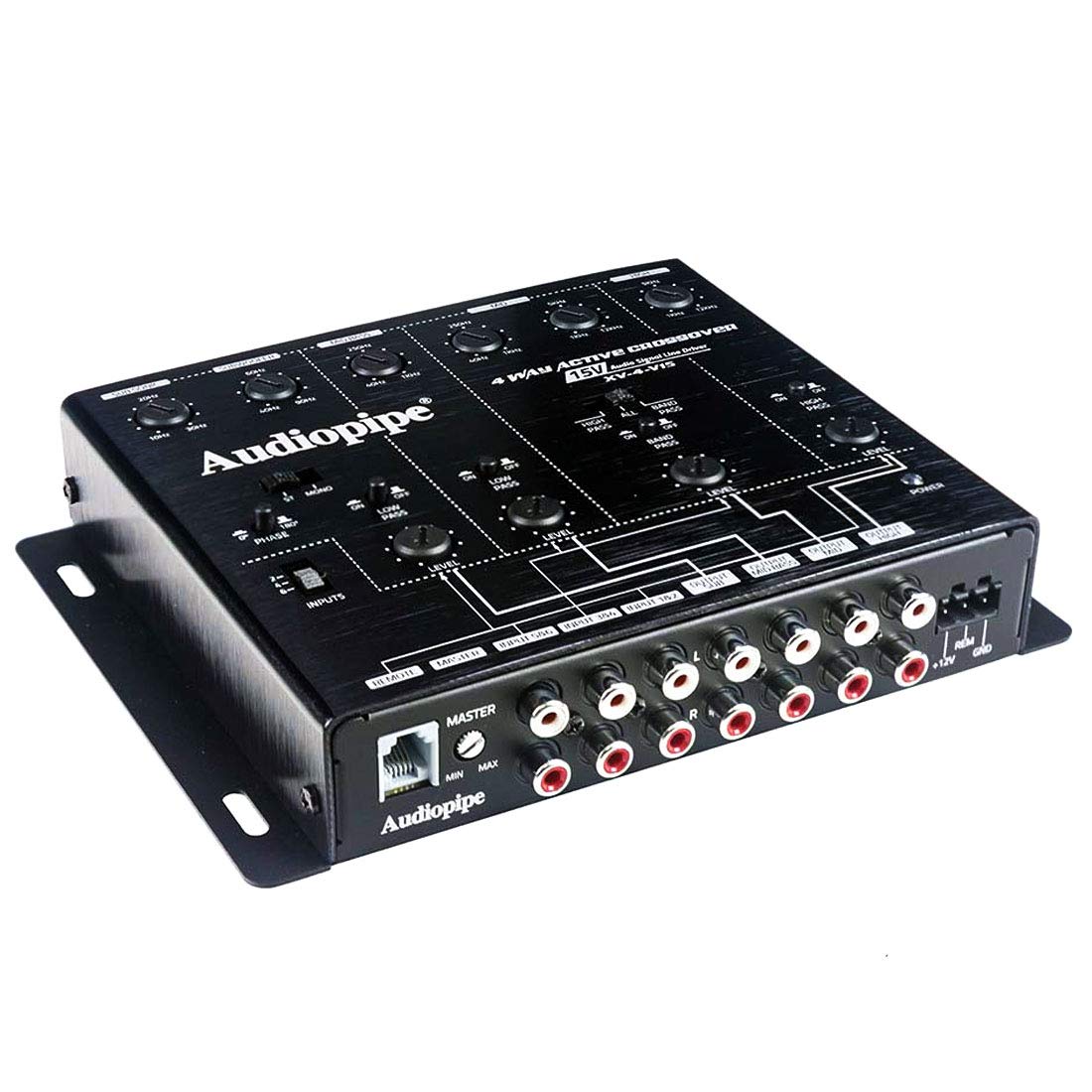Mua 4 Way Active Crossover 15V Audio Signal Line Driver Bass Control ...