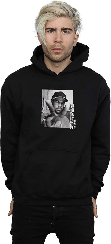 Ice Cube Men's Peace Sign Hoodie: Amazon.co.uk: Clothing