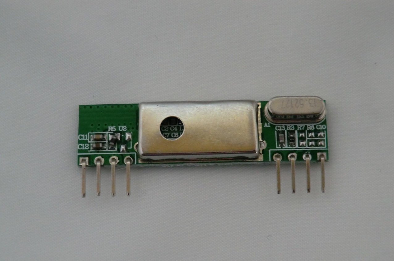 433Mhz Shielded Low-Noise Super-Heterodyne Wireless RXB6 Receiver Board ...