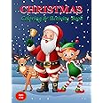 Christmas Coloring & Activity Book: Fun Christmas Holiday Designs ...