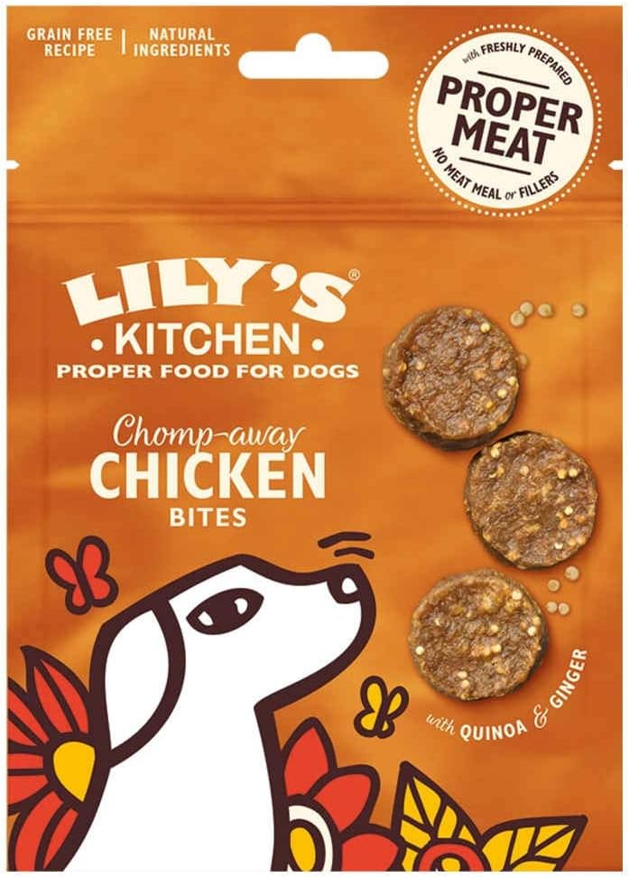 Lily’s Kitchen Chomp – Away Chicken Bites, 70 g 110809231 – BigaMart