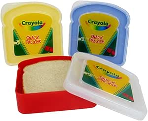 Amazon.com: Crayola Plastic Snack/Sandwich Packer (Colors Vary ...