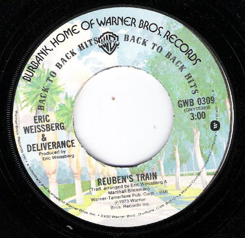 Eric Weissberg - Dueling Banjos / Rueben's Train 7 Inch Vinyl - Amazon ...