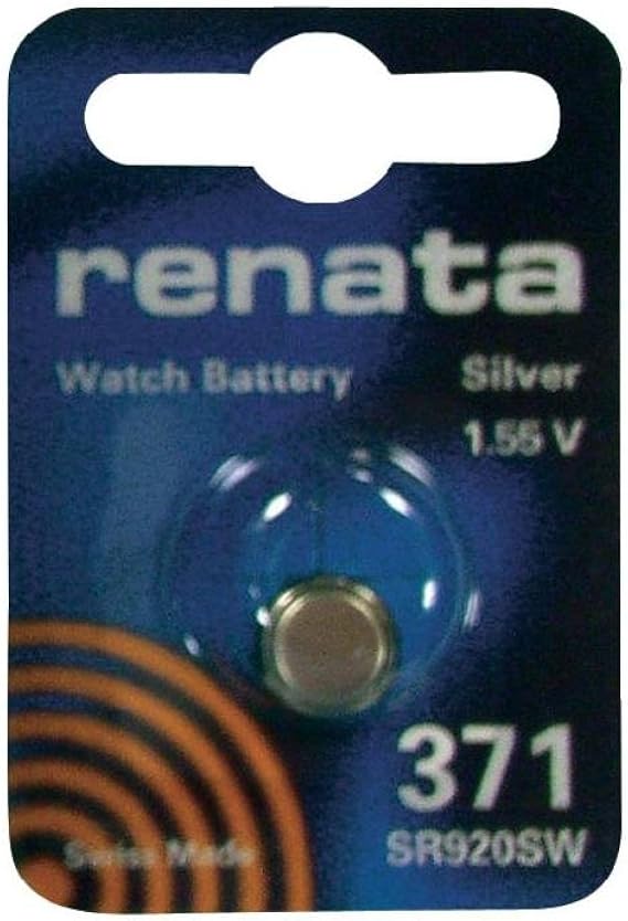 New Renata 371 - SR920SW Watch Battery Batteries SR920SW (4X): Amazon ...