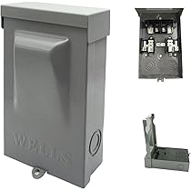 Mini Split Disconnect Box 3/4" 6FT A/C Hook-up Whip Kit With 60A ...