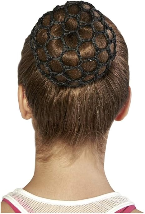 Amazon.com: Bloch Unisex-Adult's Standard Hair Bun Cover, black, one ...