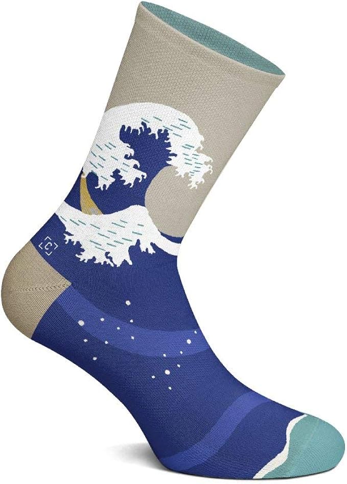 Great Wave Socks: Amazon.co.uk: Clothing
