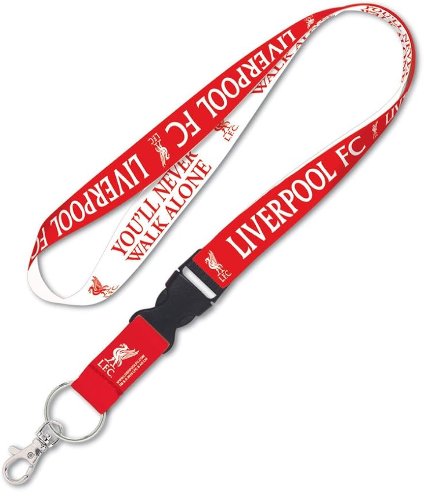 Liverpool FC Lanyard (with Detachable Buckle): Amazon.ca: Clothing ...