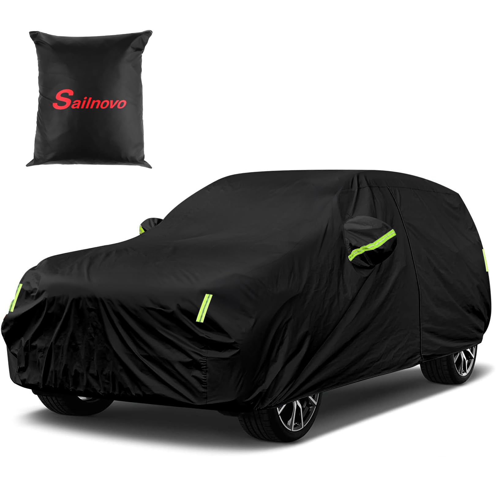 Sailnovo SUV Car Cover All Weather, 7 Layers Heavy Duty Full Exterior ...