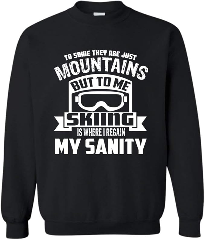 Amazon Skiing Is Where I Regain My Sanity Sweatshirt Crewneck Sweatshirt Gift Clothing amazon-skiing-is-where-i-regain-my-sanity-sweatshirt-crewneck-sweatshirt-gift-clothing