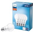 Philips LED 60W A19 4-Pack Basic Soft White (2700K) 800 Lumen (10W ...