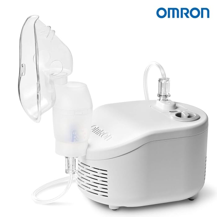 Omron NEC 101 Compressor Nebulizer For Child & Adult (White) Rs 1649 At ...