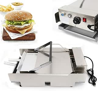 Amazon.com: KPfaster Electric Hamburger Machine, Commercial Burger ...