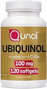 Amazon.com: Qunol 100mg Ubiquinol, Powerful Antioxidant for Heart ...