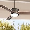 Amazon.com: Casa Vieja 54" Key West Modern Indoor Outdoor Ceiling Fan ...