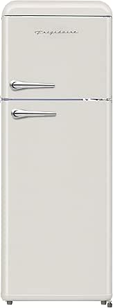 Amazon.com: FRIGIDAIRE EFR756-CREAM EFR756, 2 Door Apartment Size Retro ...