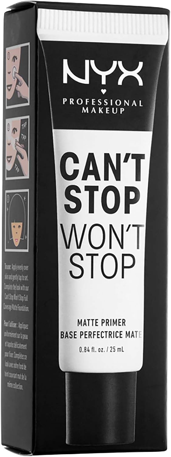 NYX Professional Makeup Can’t Stop Won’t Stop Matte Primer, Makeup ...