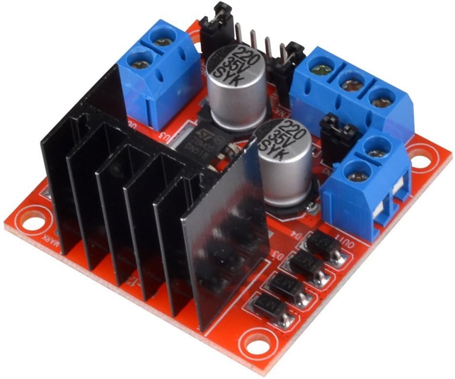 DollaTek Mini Stepper Motor Drive Controller Board Module L298N Dual H ...