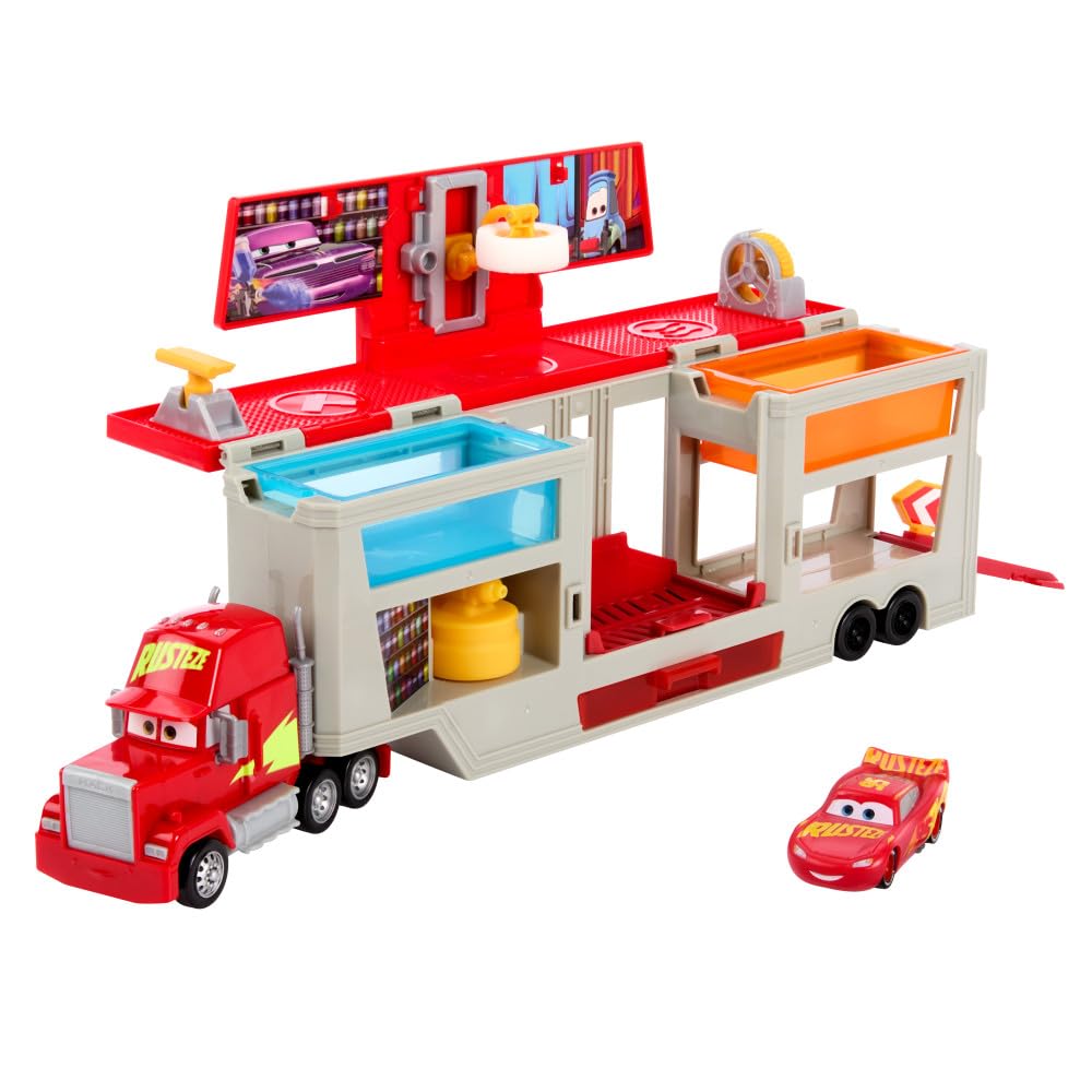 Mua Mattel Disney Pixar Cars Transforming Truck & Toy Car Playset ...