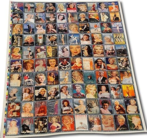 Marilyn Monroe 100 Card Uncut Sheet from 1993 Completely Intact Has ...