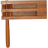 Amazon.com: Large Wooden Matraca Noisemaker - 11" long Ratchet: Toys ...