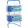 Amazon.com: Atlantic Nestable 16 Blu-Ray Rack - Space Saving Modern ...