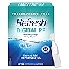 Refresh Digital PF Lubricant Eye Drops, Preservative-Free, 0.01 Fl Oz ...